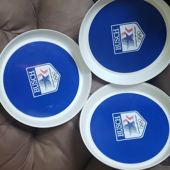 Unk | Dining | Busch 984 Los Angeles Olympic Trays | Poshmark